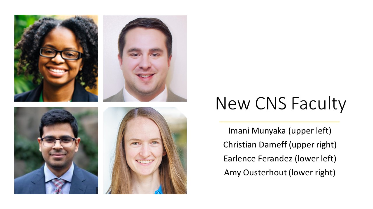 CNS Grows Stronger by Four – Center For Networked Systems